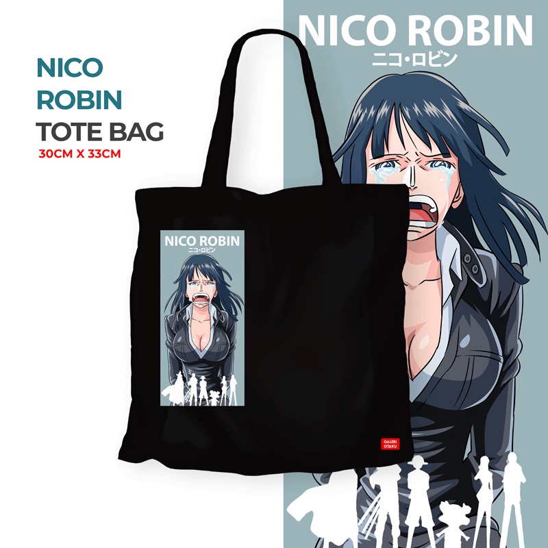 Jual Galeri Otaku - Tote bag Kanvas Onepiece Nico Robin Edition ...