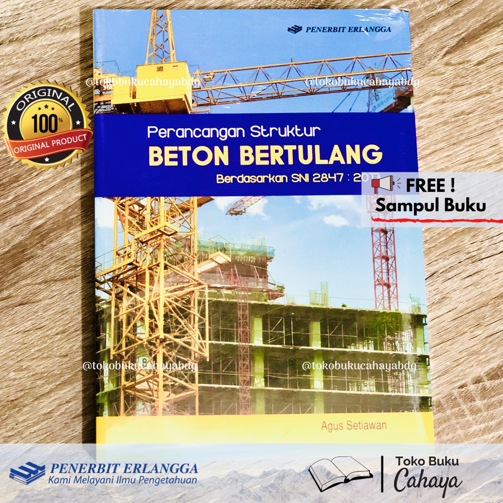 Jual PERANCANGAN STRUKTUR BETON BERTULANG ORIGINAL ASLI 100% AGUSTINUS ...