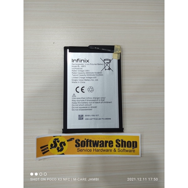 Jual BATTERY INFINIX SMART 5/ X657B/C ORIGINAL 100% | Shopee Indonesia