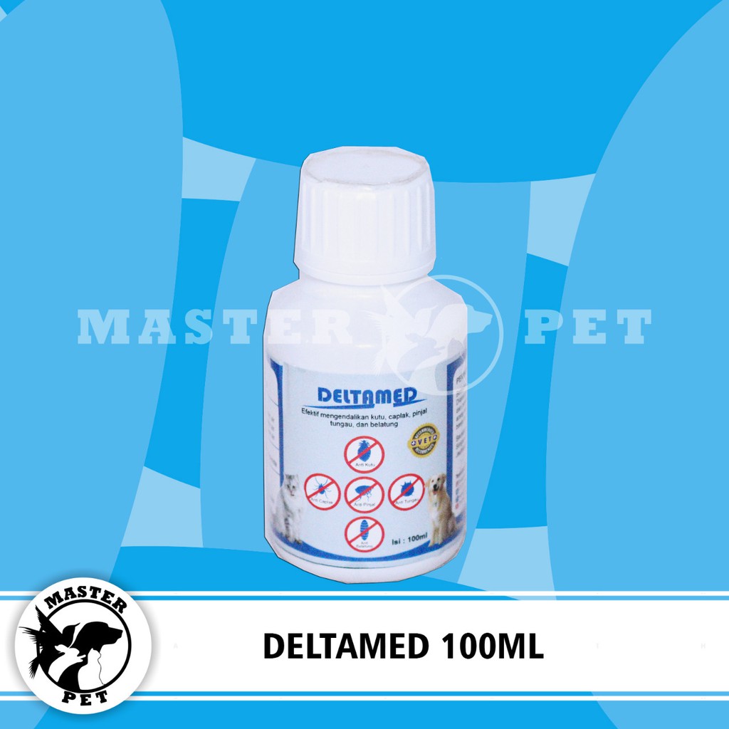 Jual Obat Kutu Anjing Kucing Cair Spray Semprot Deltamed 100 ml ...
