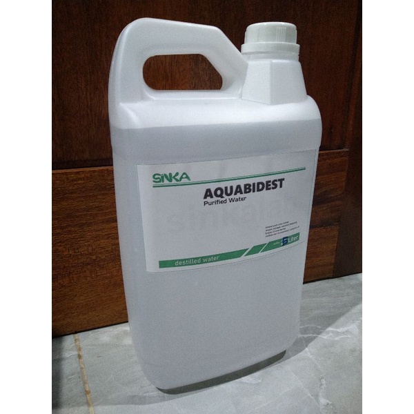 Jual AQUABIDEST 5 LITER | Shopee Indonesia