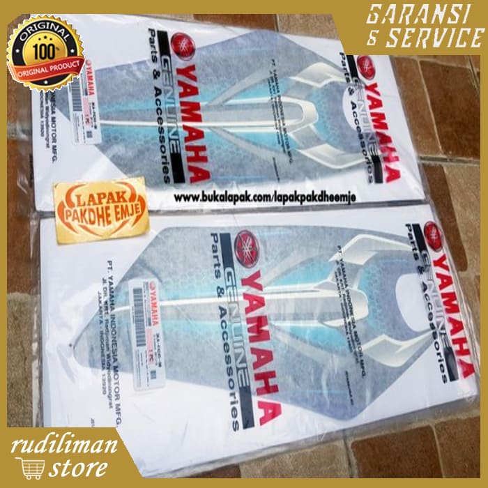 Jual STICKER TANGKI RX KING 2007 YAMAHA ORIGINAL BIRU HARGA SEPASANG ...