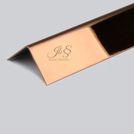 Jual LIST SIKU MR ROSE GOLD 30x30x3.050MM T: 0.8MM STAINLESS STEEL SUS ...