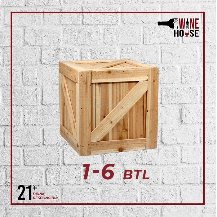 Jual Packing Kayu Untuk 1-6 Botol Luar Kota/Luar Pulau Jawa (WAJIB ...