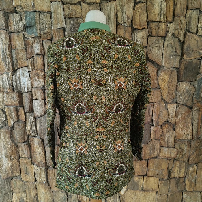 Jual WANITA-PNS-SERAGAM- BAJU BLAZER BATIK SERAGAM PERSIT SRITEX PUSAT ...