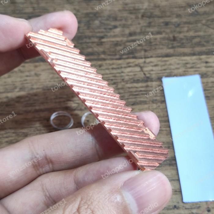 Jual Heatsink full Tembaga untuk ssd nvme laptop tipis | Shopee Indonesia