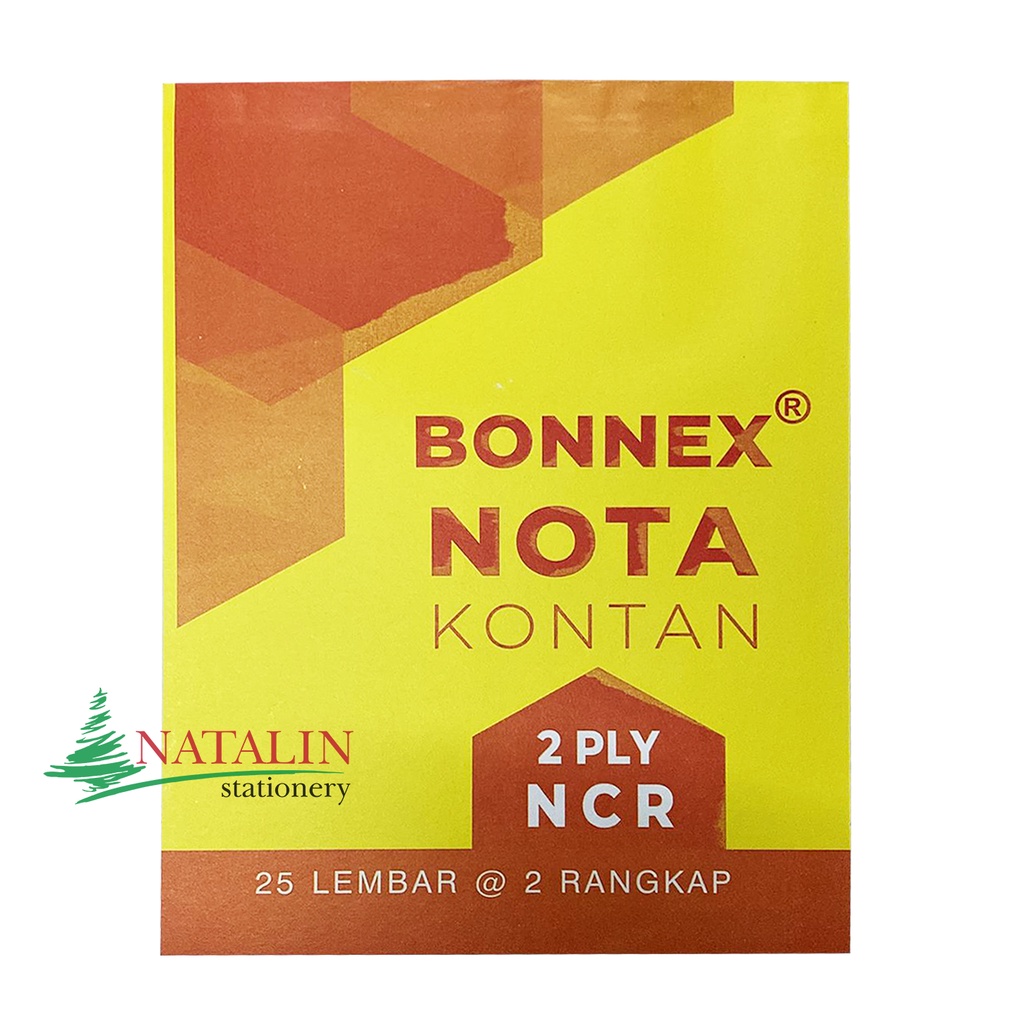 Jual NOTA BESAR 2 ply ( NCR ) BONNEX | Shopee Indonesia