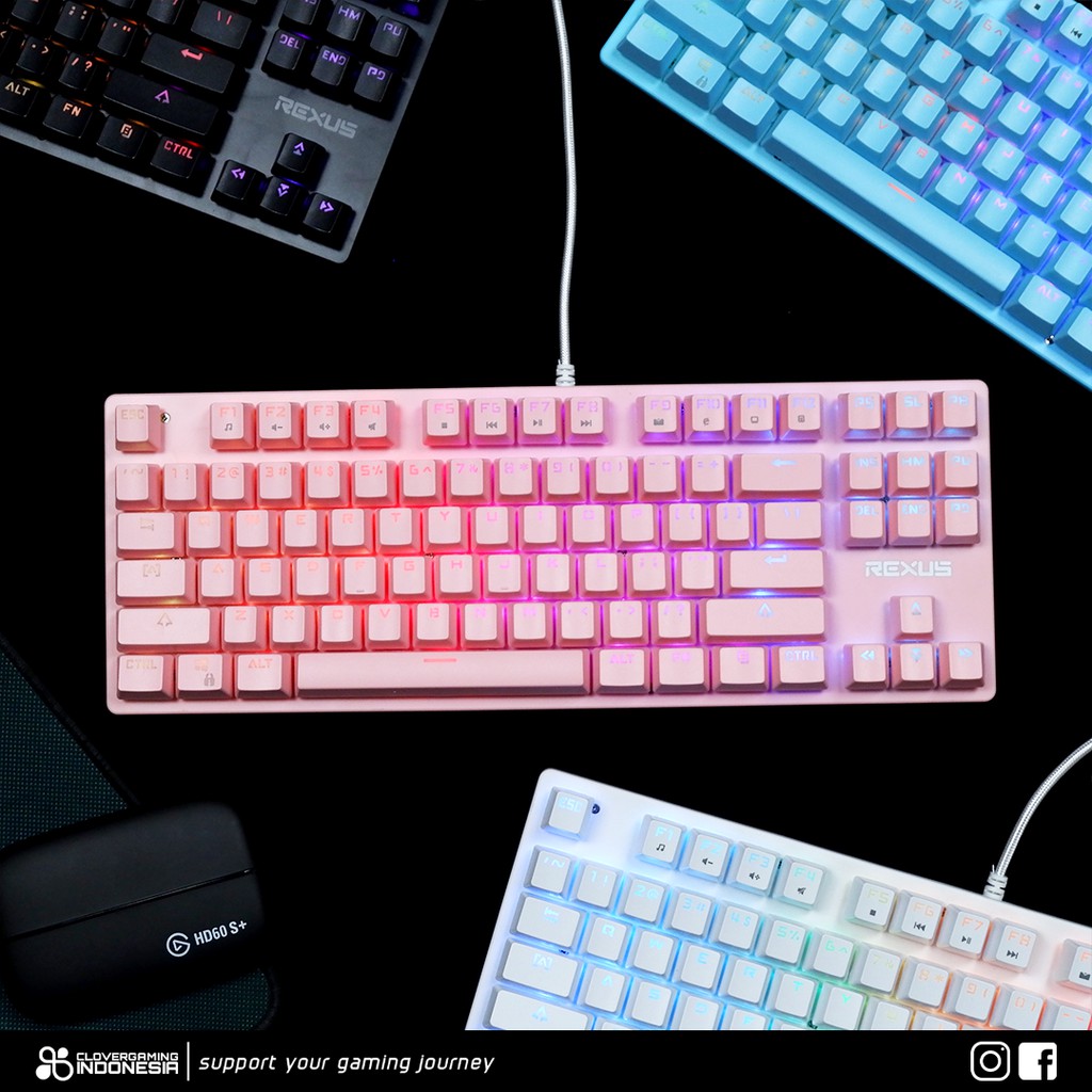 Jual Rexus Legionare MX9 TKL RGB - MX-9 MX 9 Mechanical Gaming Keyboard ...