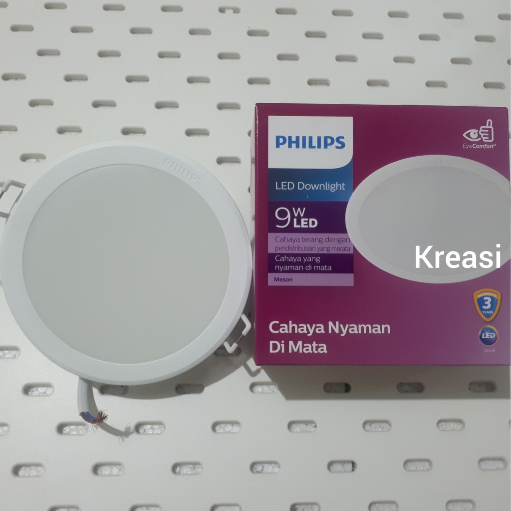 Jual LAMPU LED DOWNLIGHT 9W / 9 WATT PHILIPS MESON - PUTIH | Shopee Indonesia