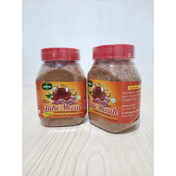 Jual Kemasan Baru !!! Jahe Merah plus Cengkeh dan Madu 330gr Abbas ...