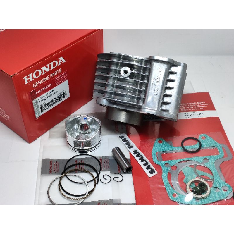 Jual BLOK CYLINDER SEHER SET BEAT KARBU/SCOOPY KARBU/SPACY KARBU(KVY) | Shopee Indonesia