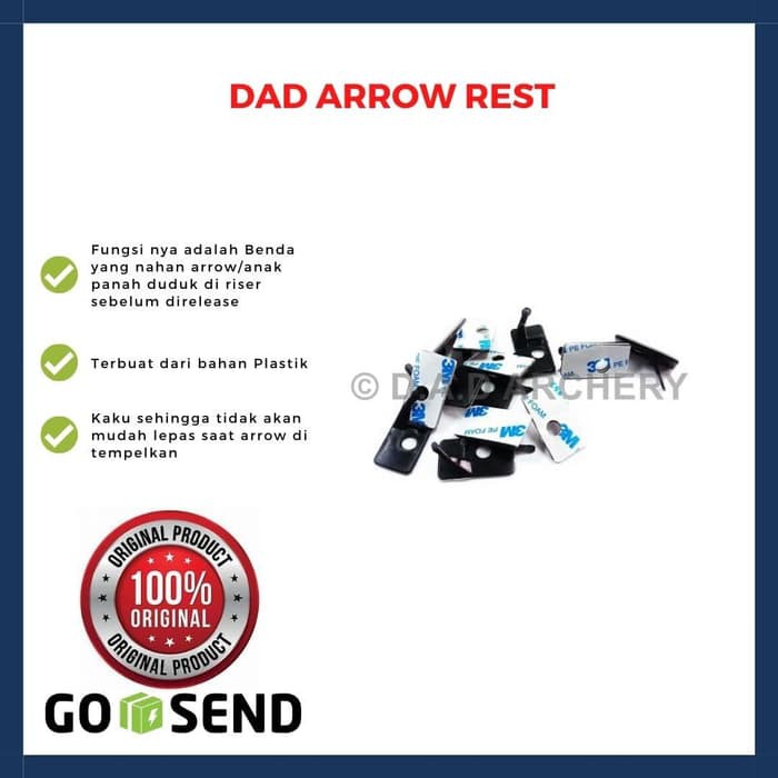 Jual DAD ARROW REST / ARROW REST LOKAL / ARROW REST MURAH / DUDUKAN ...