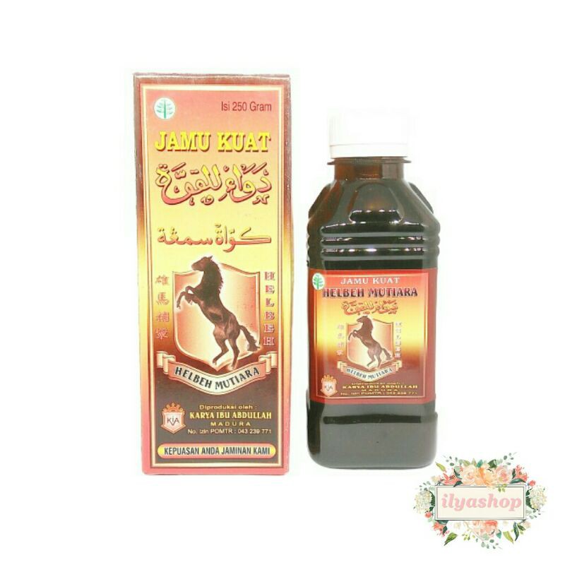 Jual Jamu Kuat Helbeh Mutiara Cair Kemasan 250gr Jamu Madura K.I.A ...