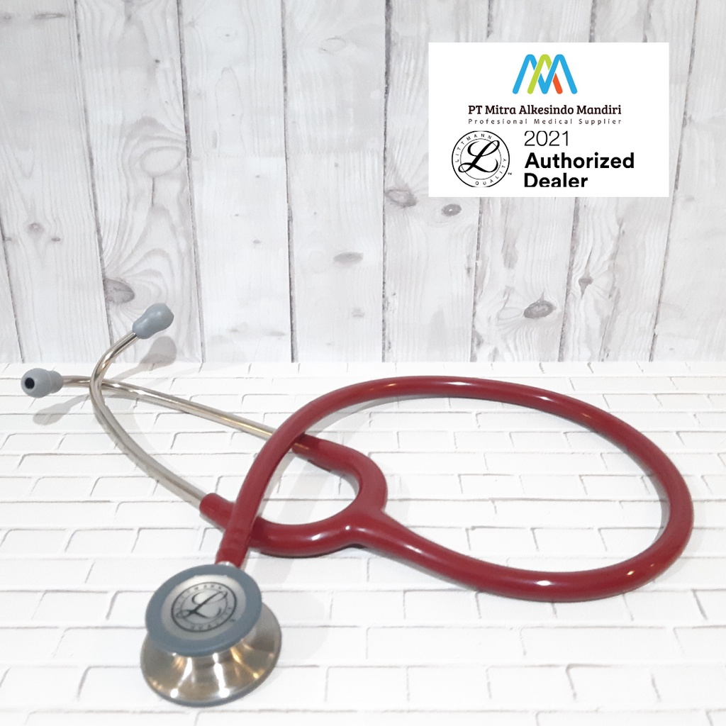 Jual 3M Littmann Stethoscope Classic III Burgundy - 5627 / Litman ...