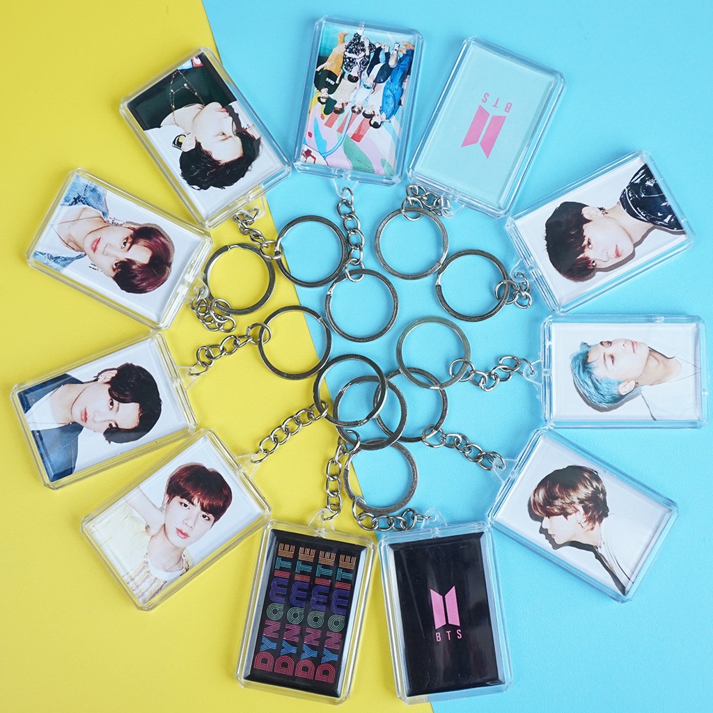 Jual Gantungan Kunci Kotak BTS Dynamite 2 Sisi Merchandise KPOP Ganci Akrilik Unofficial Murah ...