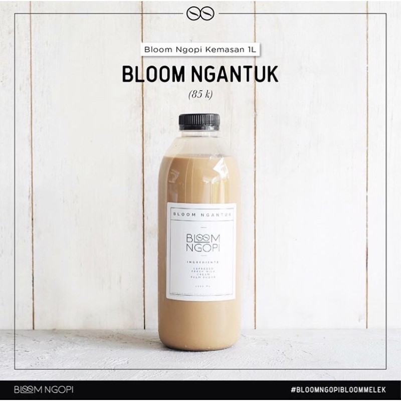 Jual BLOOM NGANTUK (kopi 1 liter / 1000 ml) by BLOOM NGOPI | Shopee ...
