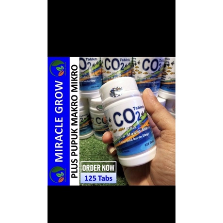 Jual CO2 tablet isi 125 untuk aquascape pupuk makro mikro untuk tanaman ...