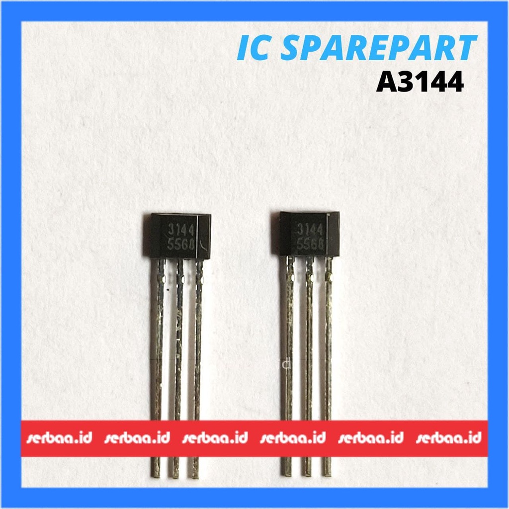 Jual A3144 OH3144 Y3144 HALL EFFECT SENSOR SWITCH IC TO-92U | Shopee Indonesia