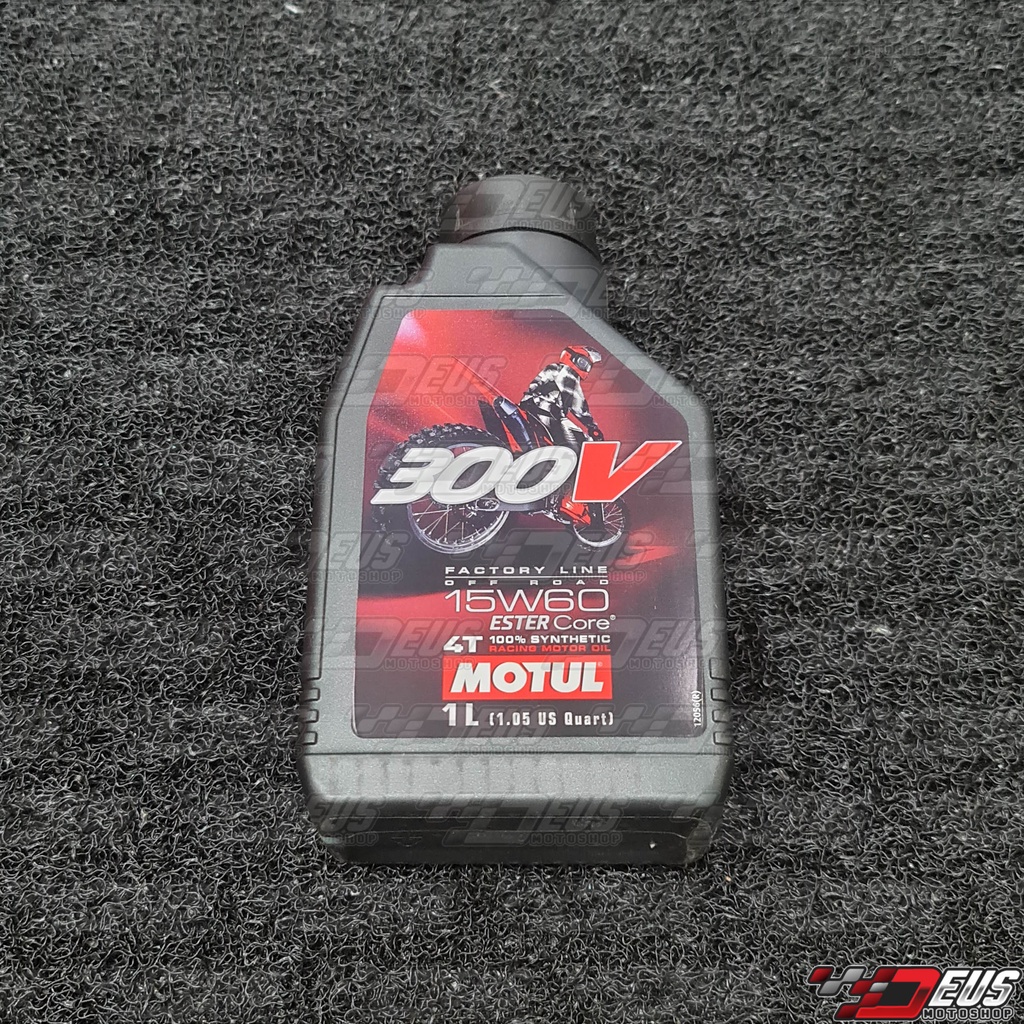 Jual Oli Mesin Motul 300V Factory Line Off Road 15W60 1L ORIGINAL / Pelumas Motor Trabas Enduro ...