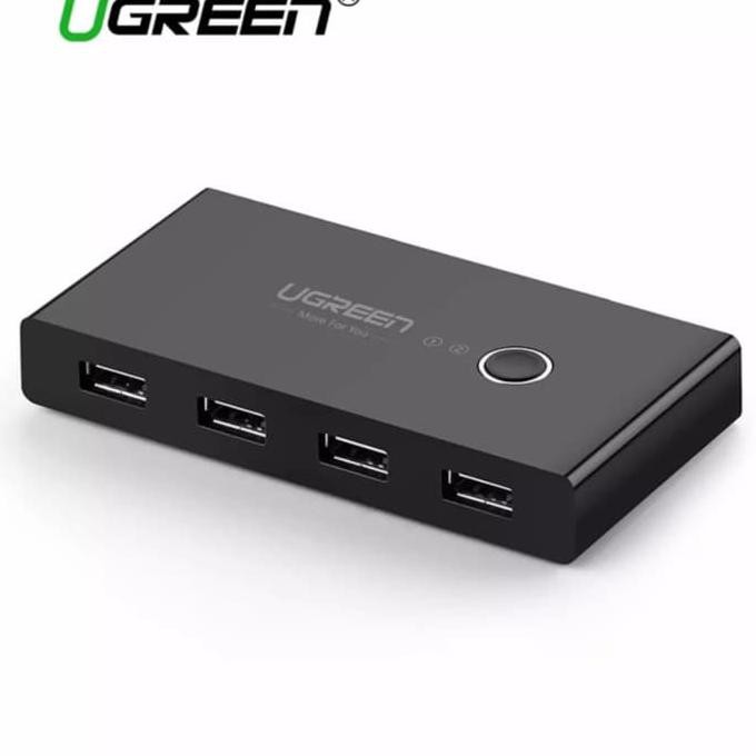 Jual UGREEN USB SWITCH SELECTOR 4 USB SHARE 4 PORT HUB BERBAGI 2 KOMPUTER | Shopee Indonesia