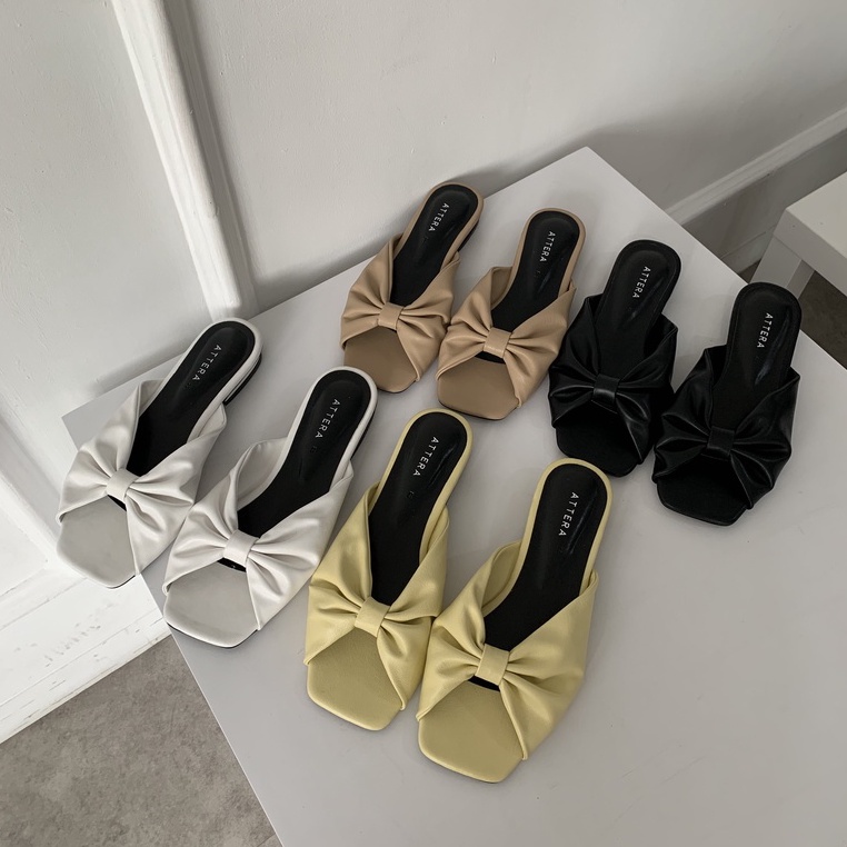 Jual ATTERA - AERA (black/white/nude/yellow) | Shopee Indonesia