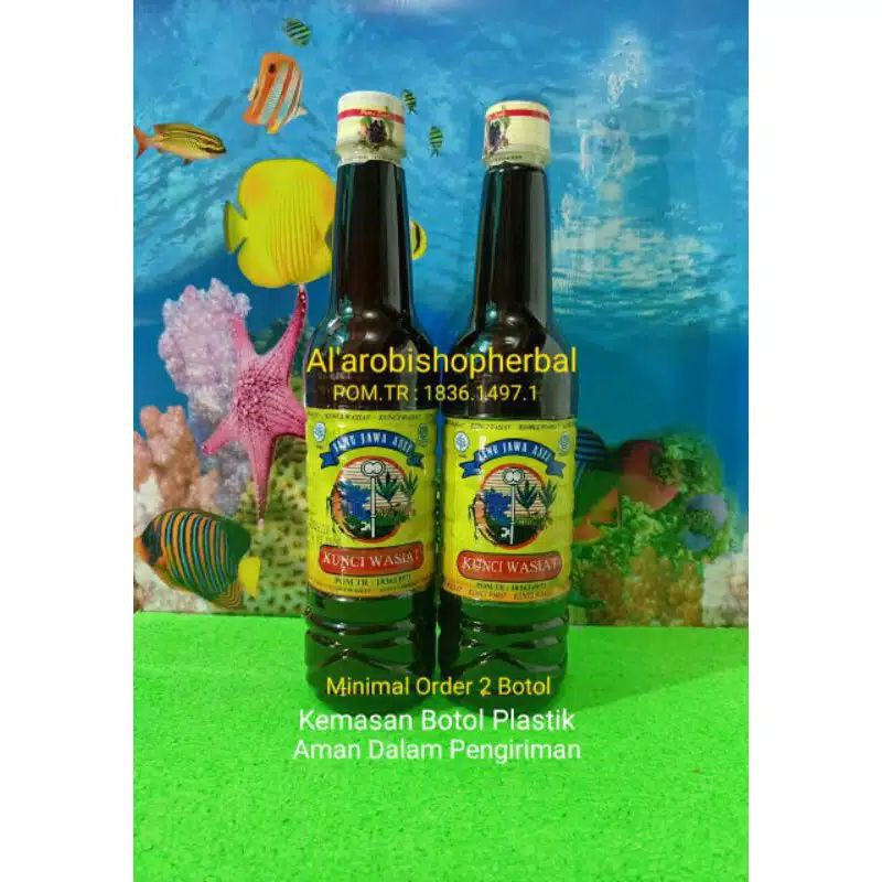 Jual JAMU cap KUNCI WASIAT asli ORIGINAL 600ml | Shopee Indonesia