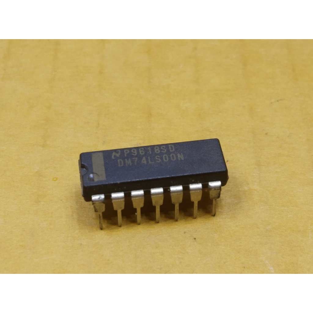 Jual DM 74LS00 SN74LS00 7400 IC NAND GATE LOGIC GATE | Shopee Indonesia