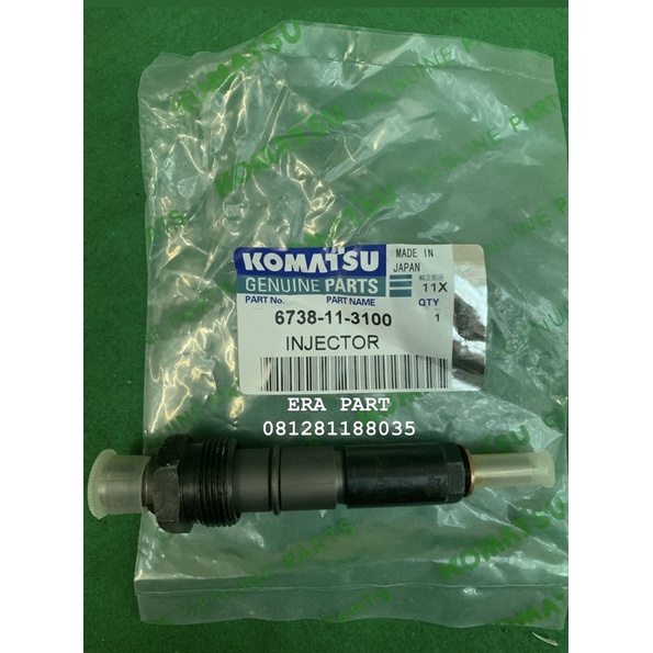 Jual KOMATSU INJECTOR ASSY KOMATSU PC200-6 CUMMINS PC200-7 PN: 6738-11 ...