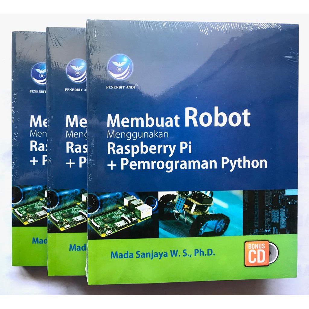 Jual Cara Membuat Robot Menggunakan Raspberry Pi Pemrograman Pythoncd Shopee Indonesia 