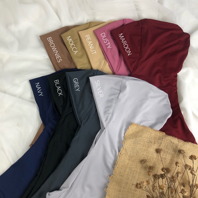 Jual Ciput Ninja polos bahan jersey premium / Inner ciput ninja / Ciput ...