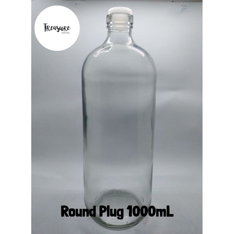 Jual Botol Kaca Beling 1 Liter + Tutup Plug BARU | Shopee Indonesia