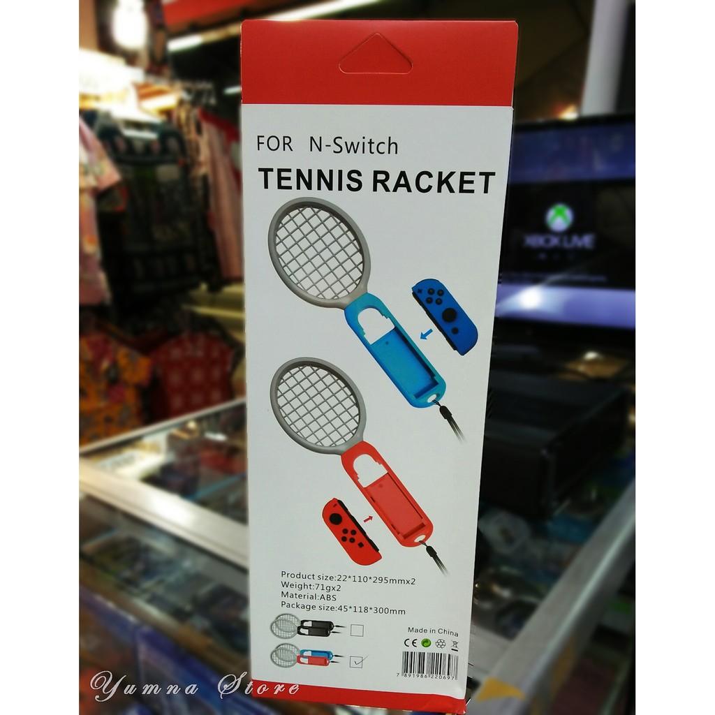 Jual Tennis Racket for Nintendo Switch (Set Of 2pcs) | Shopee Indonesia