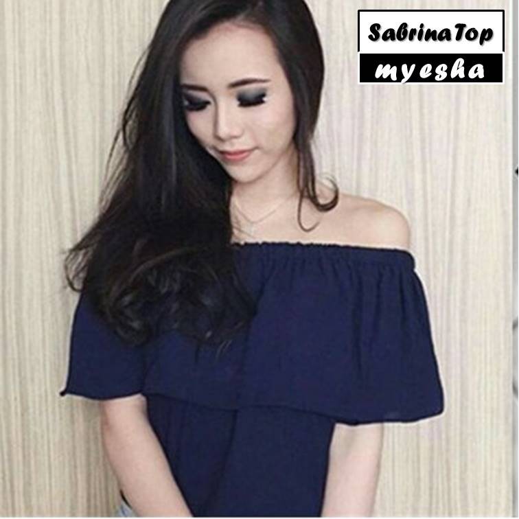 Jual Baju Sabrina | Sabrina Top |Baju Atasan Sabrina Murah Harga Grosir ...