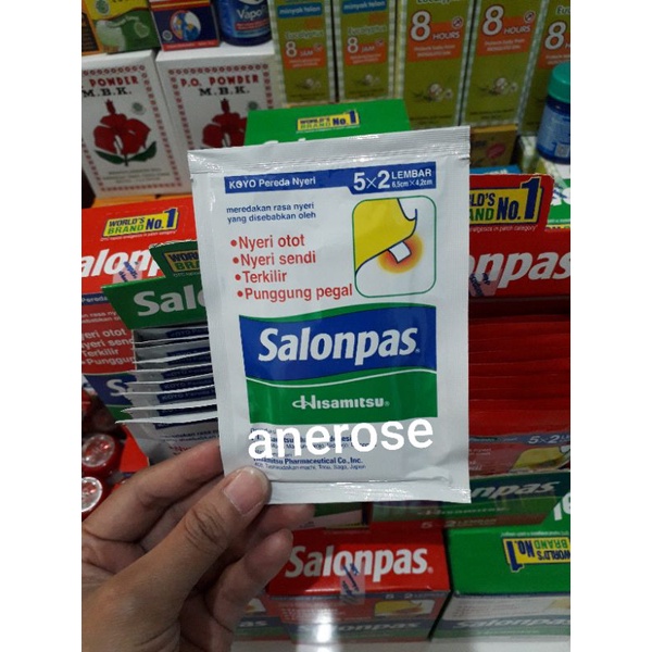 Jual Koyo Salonpas Biru / Merah Hot Koyo Panas isi 10 lembar | Shopee ...