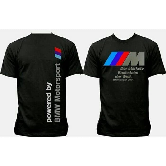 Jual KAOS BMW MOTORSPORT BAJU TSHIRT DISTRO OTOMOTIF MOBIL BELAKANG ...