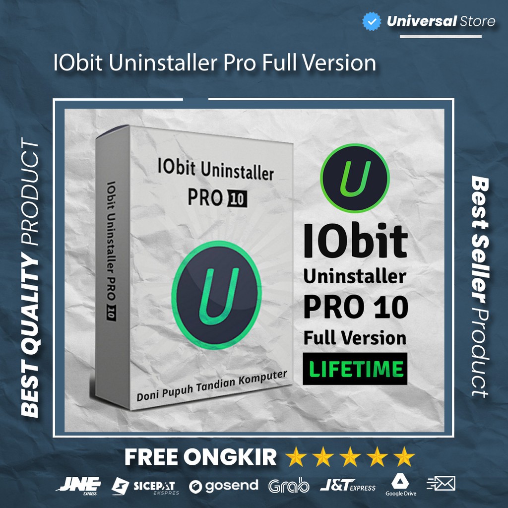 Jual Program IOBIT Uninstaller Pro Full Tanpa Trial Lifetime Terbaru Premium Plus | Shopee Indonesia