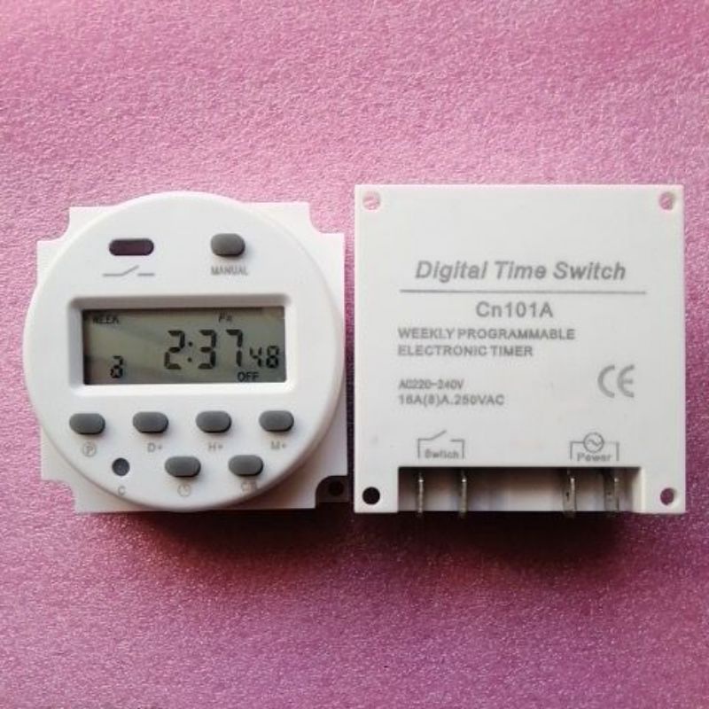 Jual Digital Time Switch Cn 101A..Timer stop kontak 180V ~ 220 Vac ...