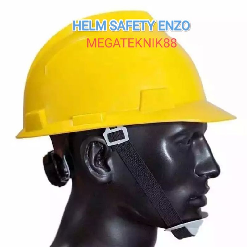 Jual Helm Safety Enzo /Helm Proyek /Topi kerja Putar Belakang warna ...