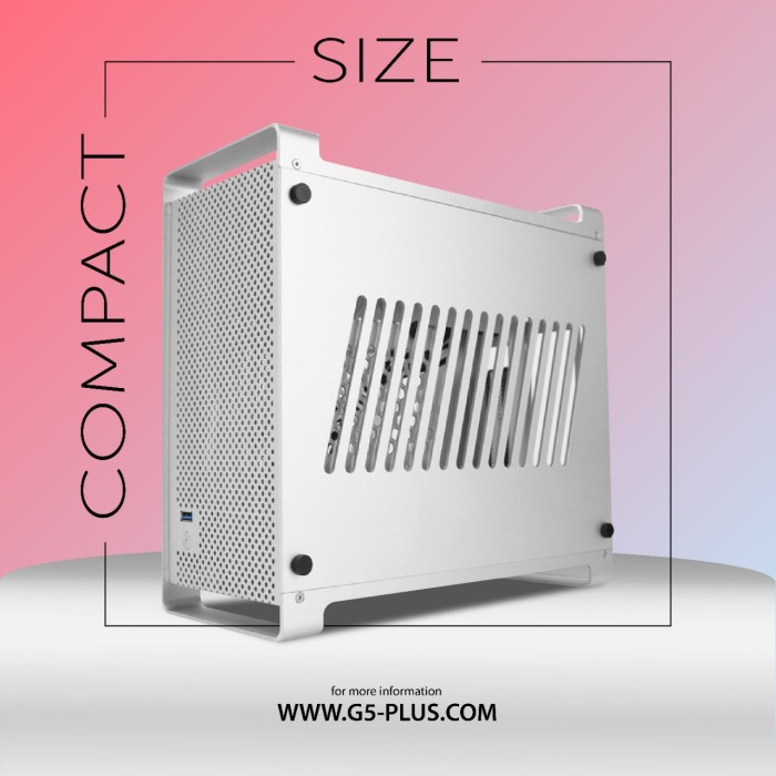 Jual CASING MINI ITX METAL FISH G5 PLUS murah | Shopee Indonesia