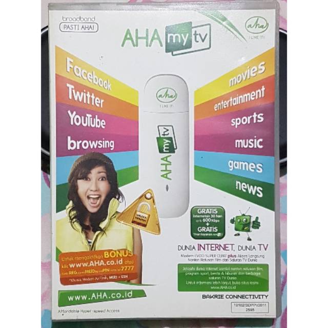 Jual MODEM AHA MY TV EC156 ( UNLOCK ) | Shopee Indonesia