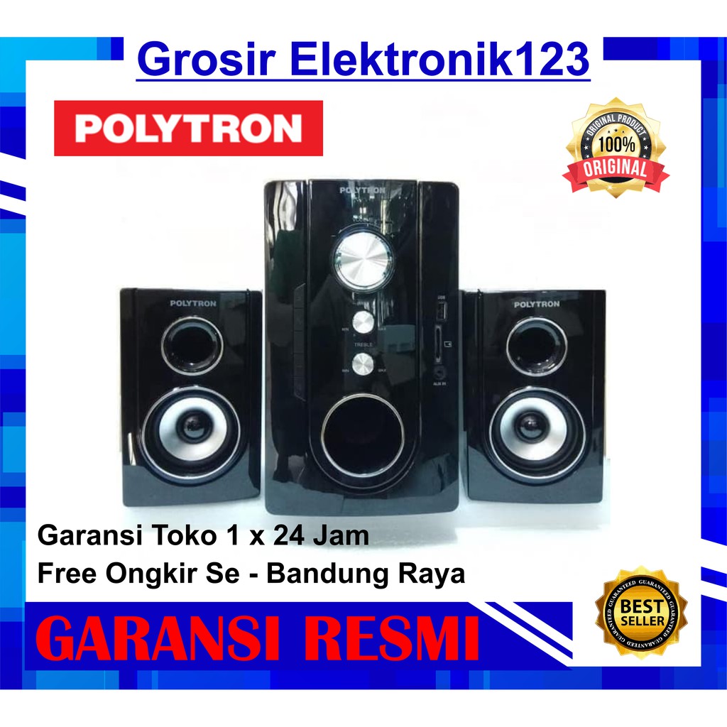 Jual SPEAKER ACTIVE POLYTRON PMA 9503 - KHUSUS BANDUNG | Shopee Indonesia