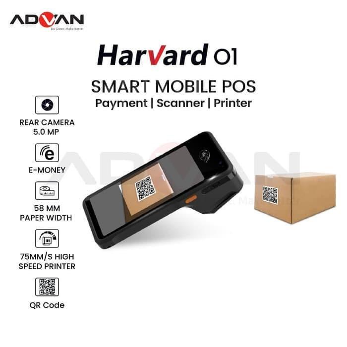 Jual MESIN KASIR ANDROID POS ADVAN HARVARD THERMAL PRINTER 58MM 4G WITH ...