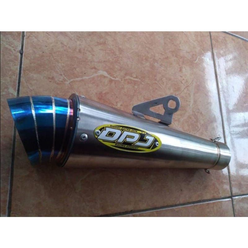 Jual slincer knalpot DPJ ujung blue inlet 50mm PNP herex | Shopee Indonesia