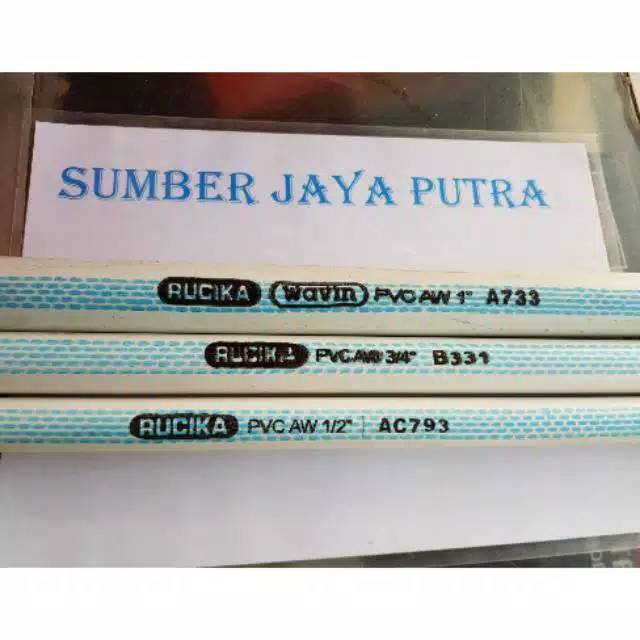 Jual Pipa air meteran 1/2in PVC 1meter pipa pam potongan eceran ...