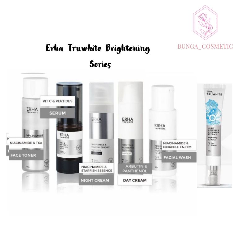 Jual Erha Paket Truwhite Brightening Series | Shopee Indonesia