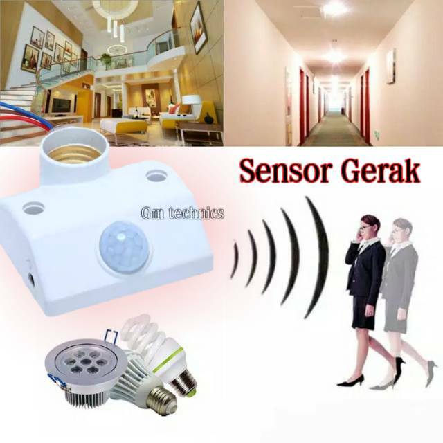 Jual Saklar Lampu Otomatis Sensor Gerak saklar Lampu Anti maling ...