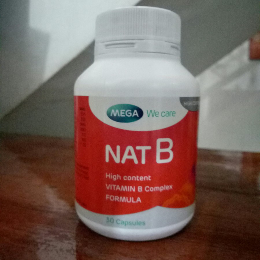 Jual MEGA WE CARE - NAT B (HIGH CONTENT VIT B COMPLEX) ISI 30 SOFTCAPS ...