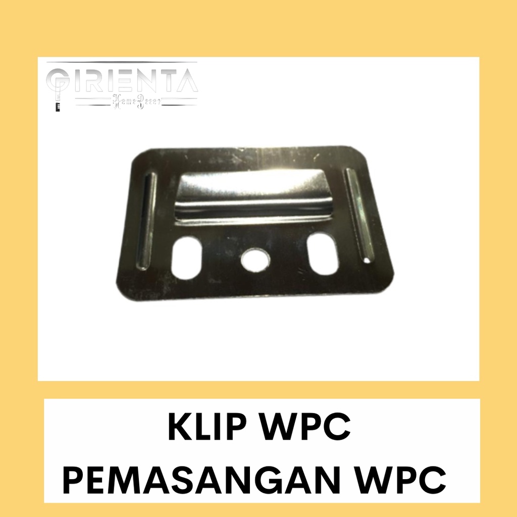 Jual Klip WPC/Penjepit plat besi/Penjepit pemasangan Wallboard/Penjepit ...