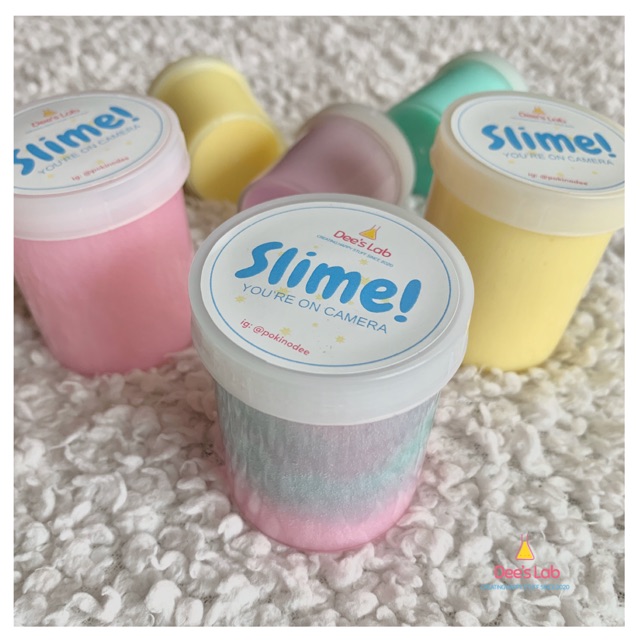 Jual Slime! You’re On Camera by Dee’s Lab - NO BORAX fluffy stretchy ...
