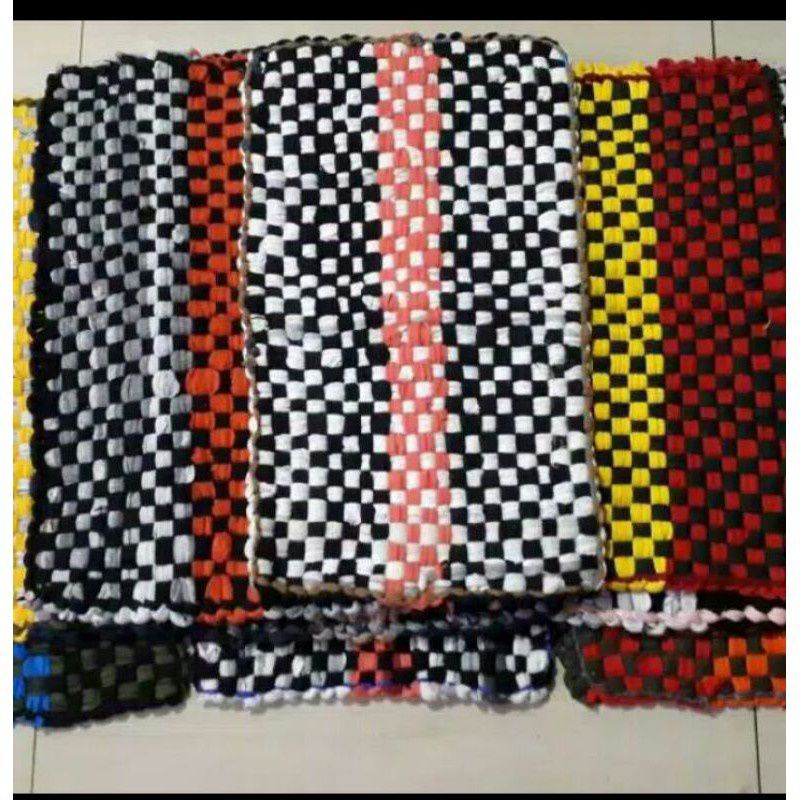 Jual keset kaki anyam anyaman kain murah | Shopee Indonesia